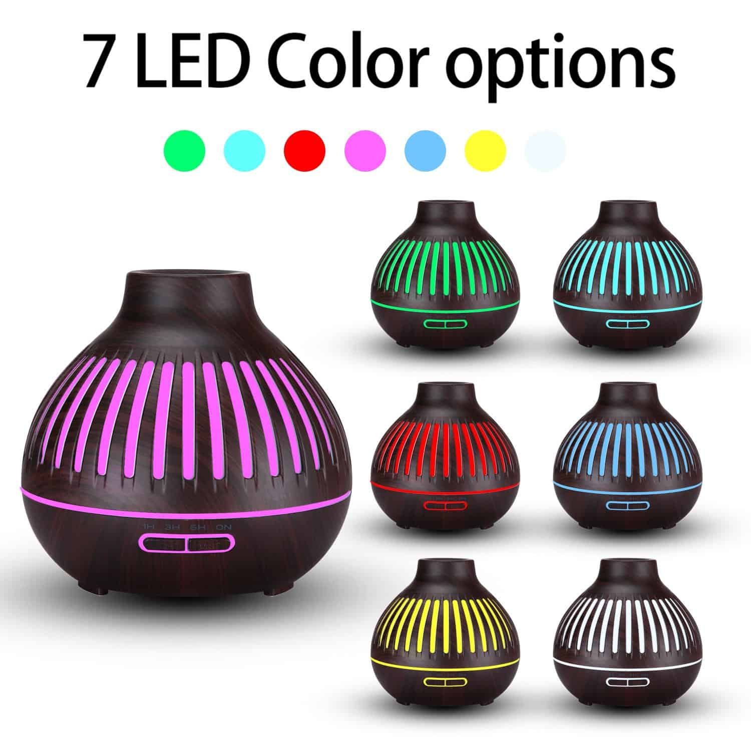 Wood Grain Ultrasonic Aroma Diffuser CH60 - Autorunner